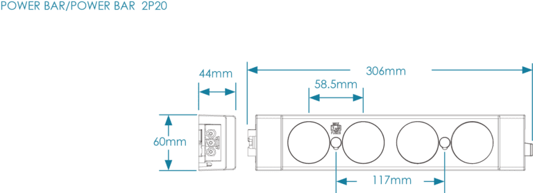 POWERBAR 2P2O – OE Electrics