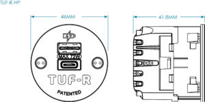 TUF-R HP – A+C High Power USB module OE Electrics