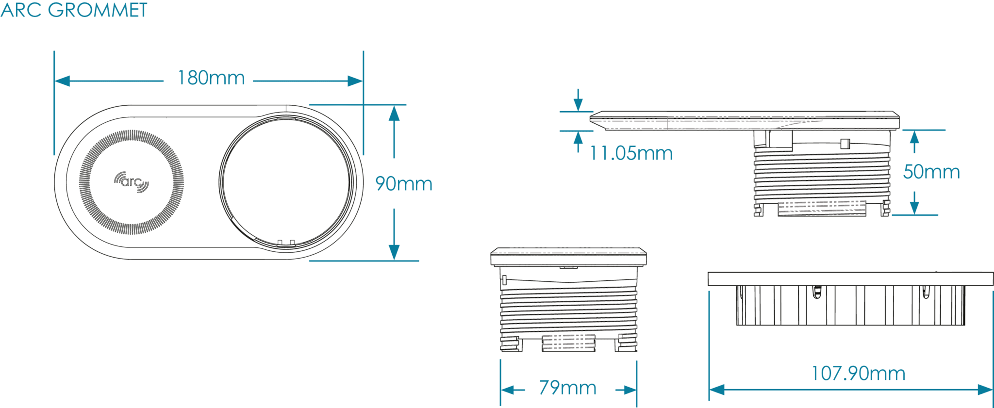 GROMMET ARC – OE Electrics