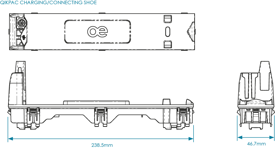 QIKPAC CONNECTING SHOE – OE Electrics